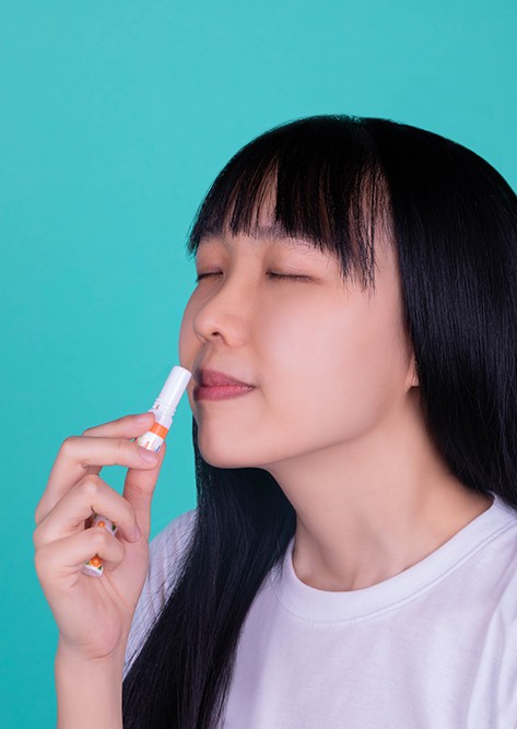 Peppermint Field Inhaler Orange Oil 2cc.